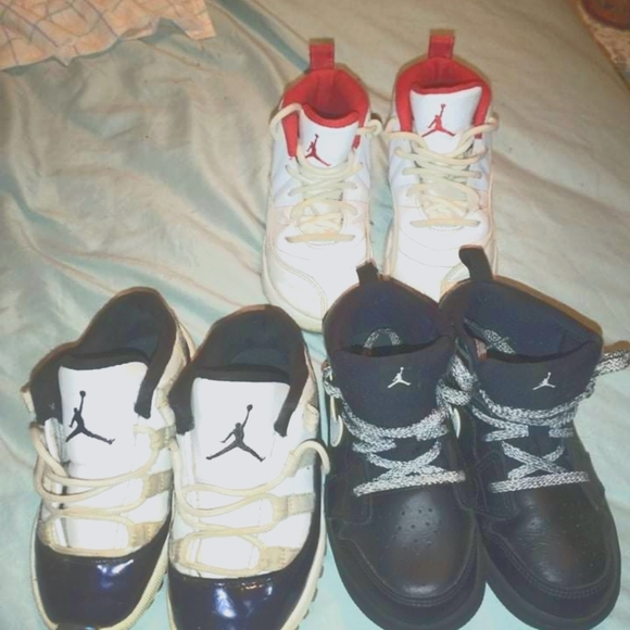 Shoes | 3 Michael Jordans Little Boy Shoes The Size Is 9c | Poshmark
